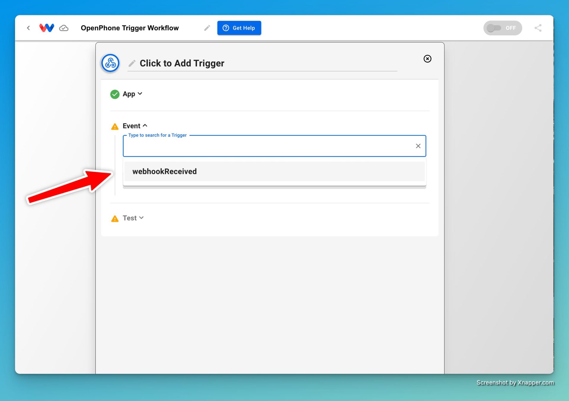 How To Trigger A Workflow Based On A Webhook Event Received From Openphone Workload